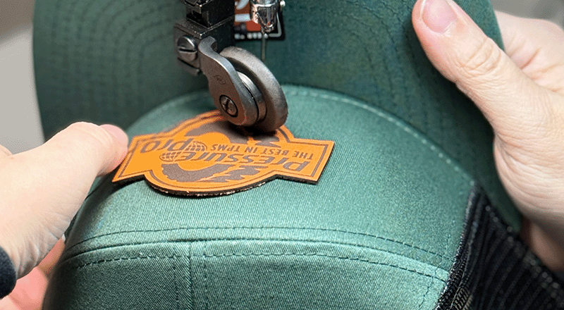 Heat Pressed or Hand Stitched Patch Hats - Custom Patch Hats
