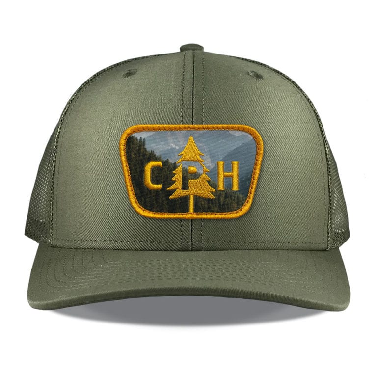 CPH Bear Logo Sublimated Patch Hat - Custom Patch Hats CPH Bear Logo Sublimated Patch Hat - Custom Patch Hats