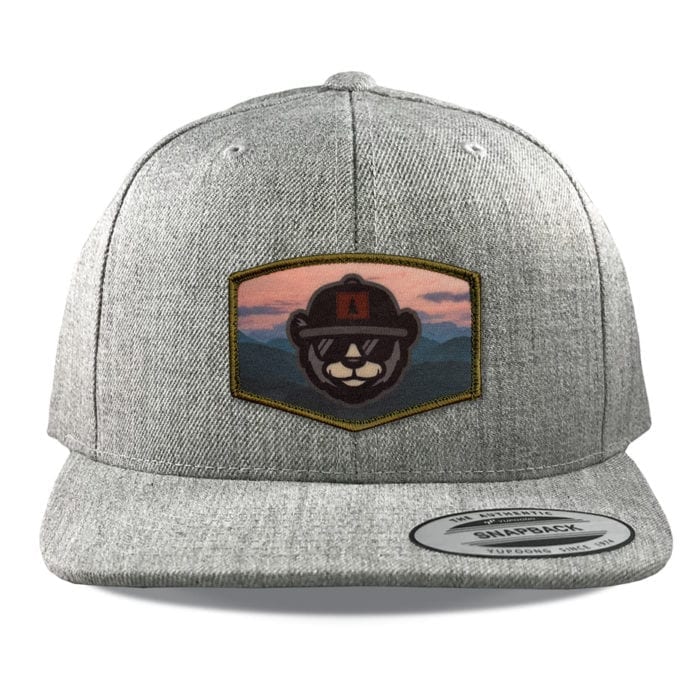 CPH Bear Logo Sublimated Patch Hat - Custom Patch Hats CPH Bear Logo Sublimated Patch Hat - Custom Patch Hats