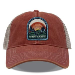CPH Throwback Logo Leather Patch Hat - Custom Patch Hats